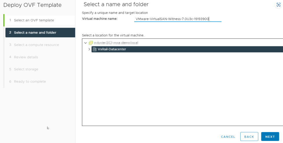 vSAN Stretched Cluster Witness Install and Upgrade - VIRTUALINCA