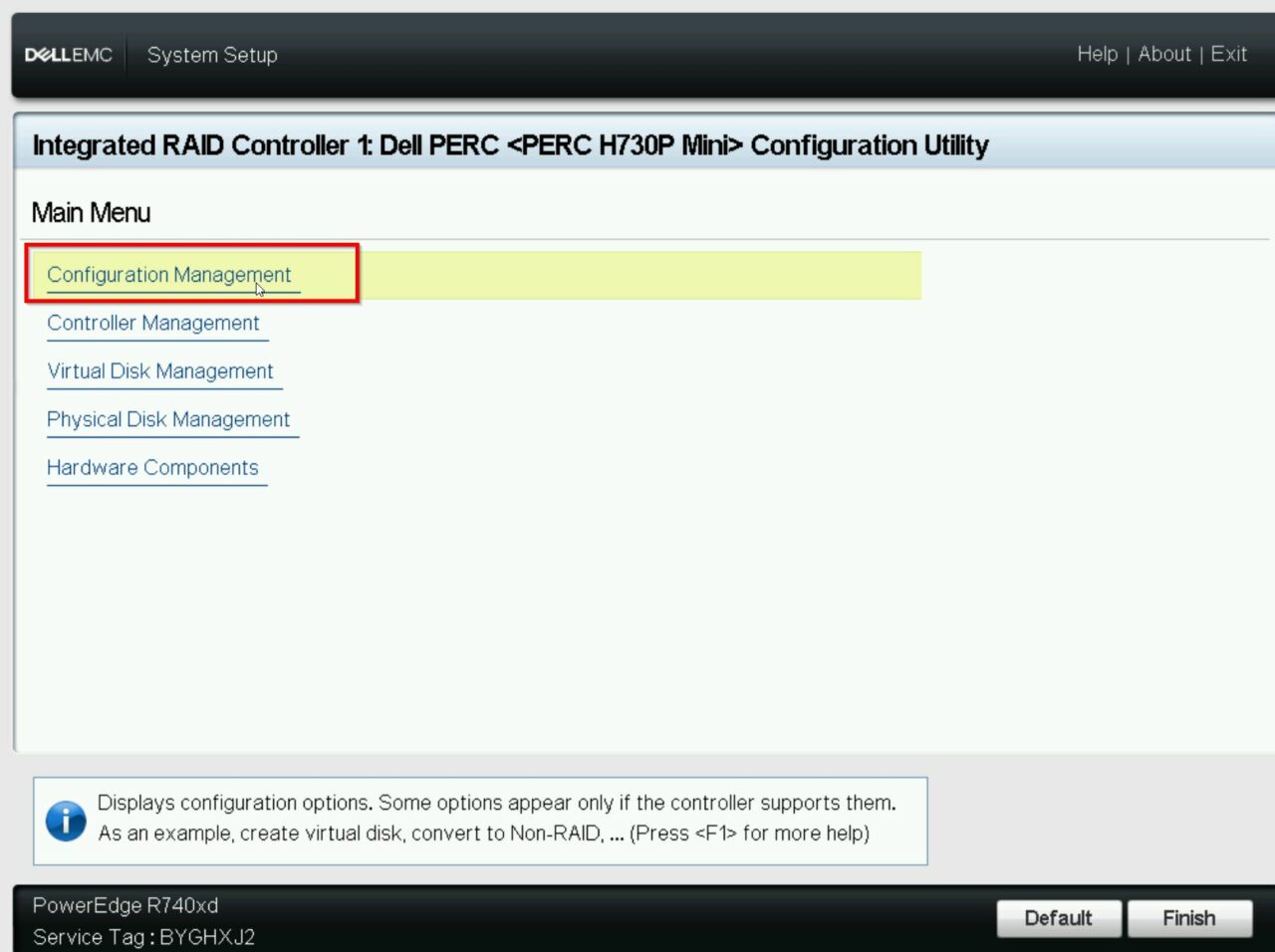 How To Configure Raid With Device Settings Lifecycle Controller On 1386