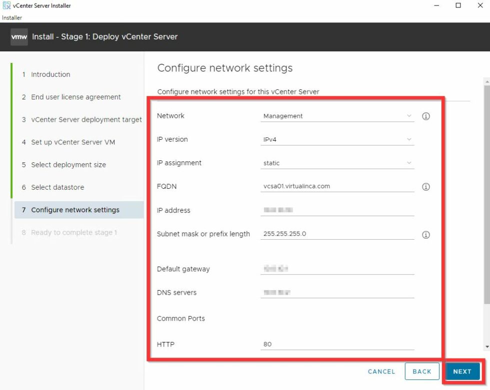 VMWare vSphere vCenter Install Guide - VIRTUALINCA